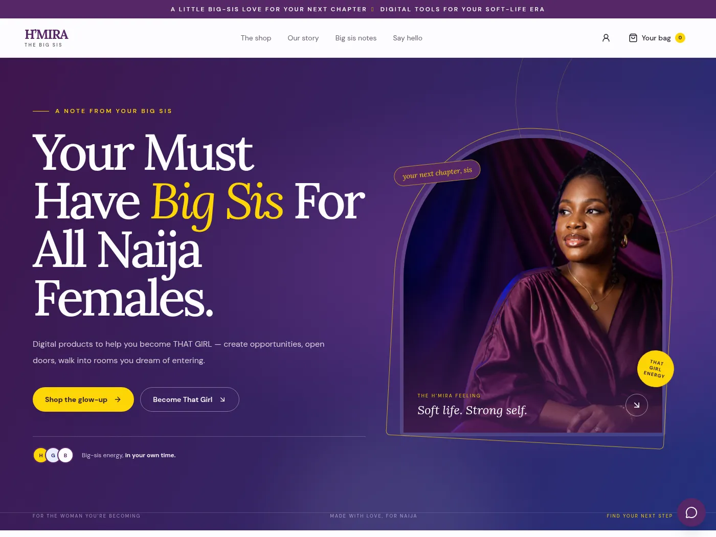 H'MIRA Glow Up Store