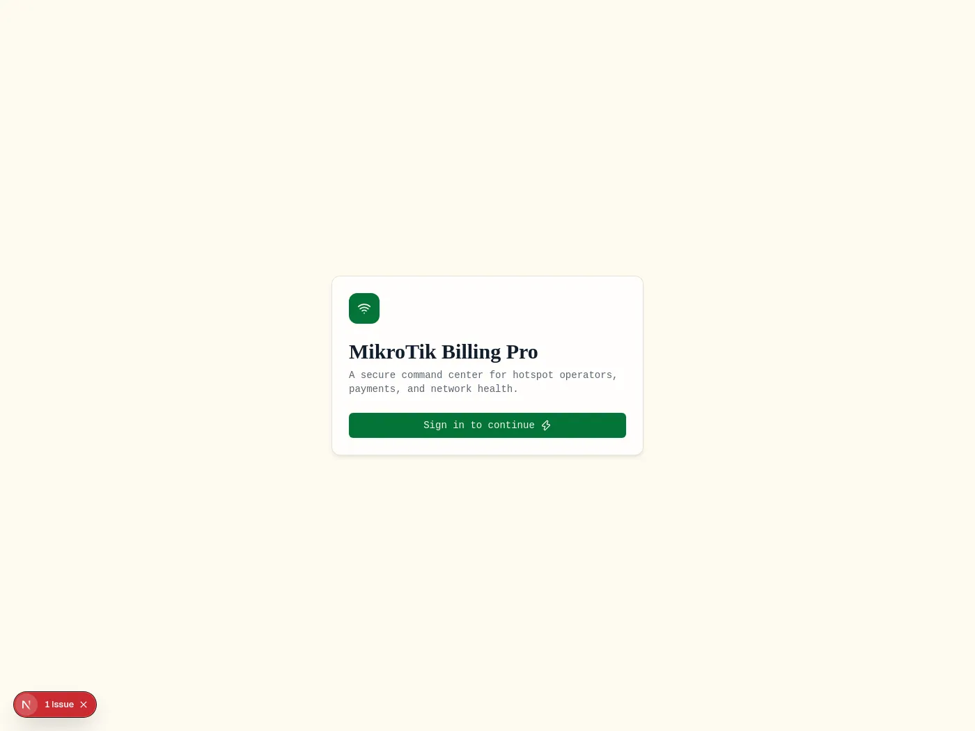 MikroTik Billing Pro