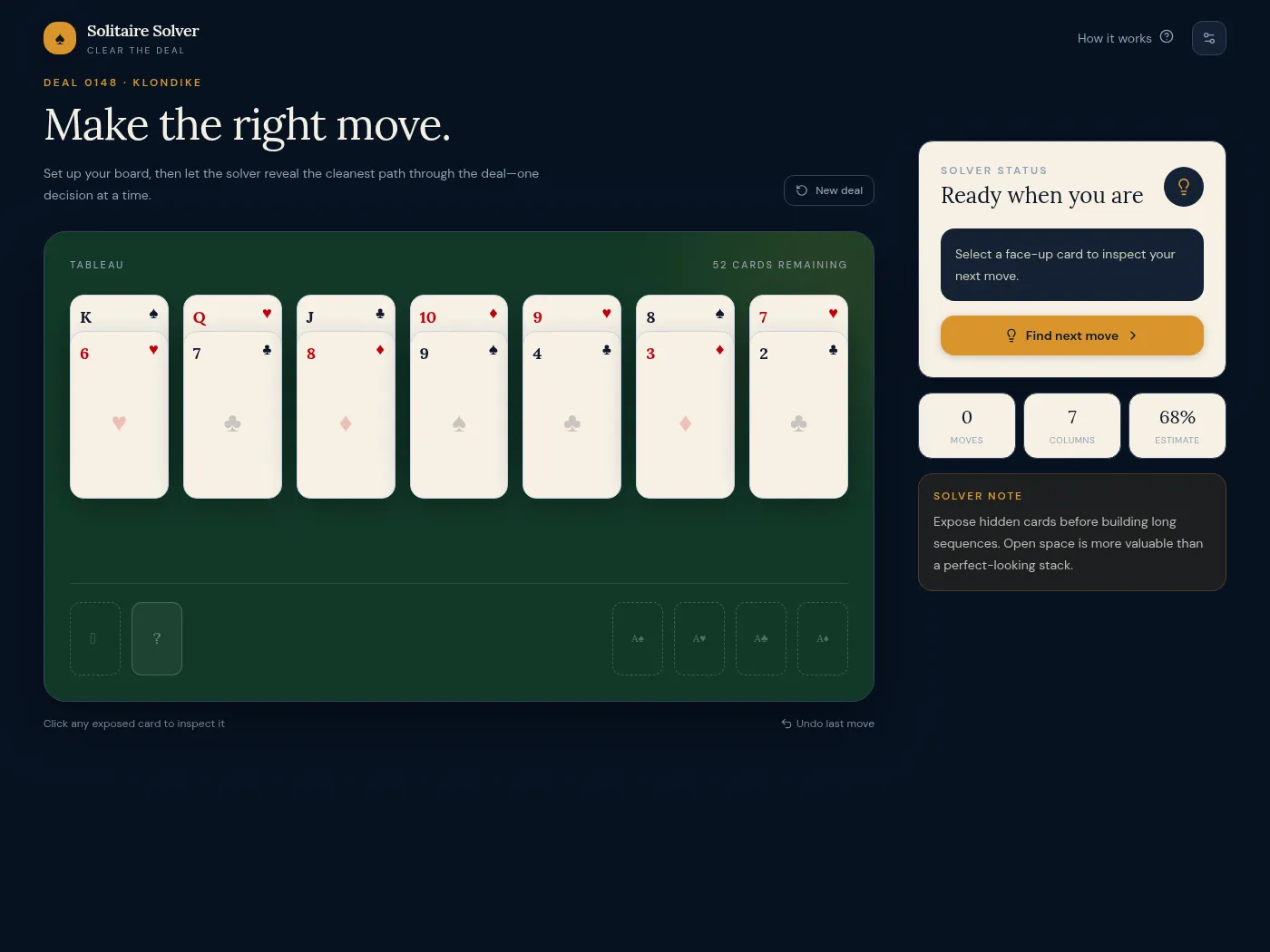 Solitaire Solver