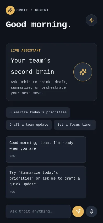 Gemini Voice Assistant