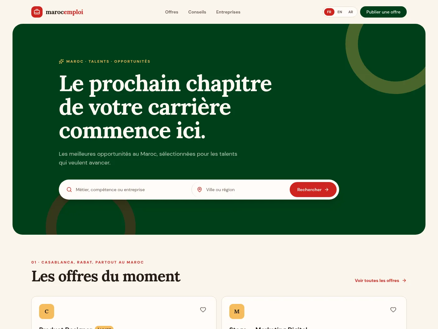 Maroc Emploi Hub