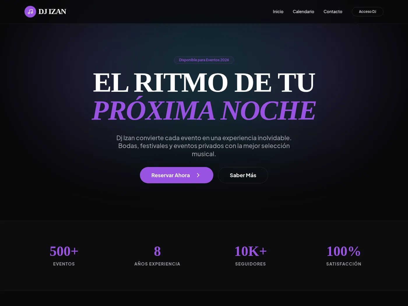 DJ Booking Portal