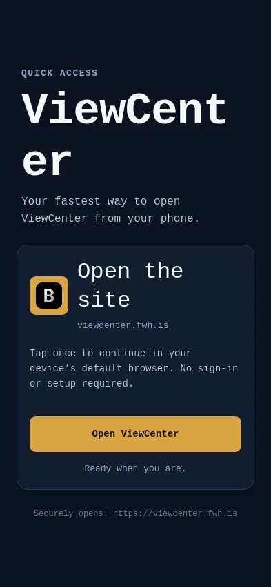 Smart Site Opener