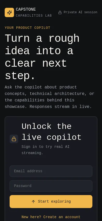 Capstone Demo App