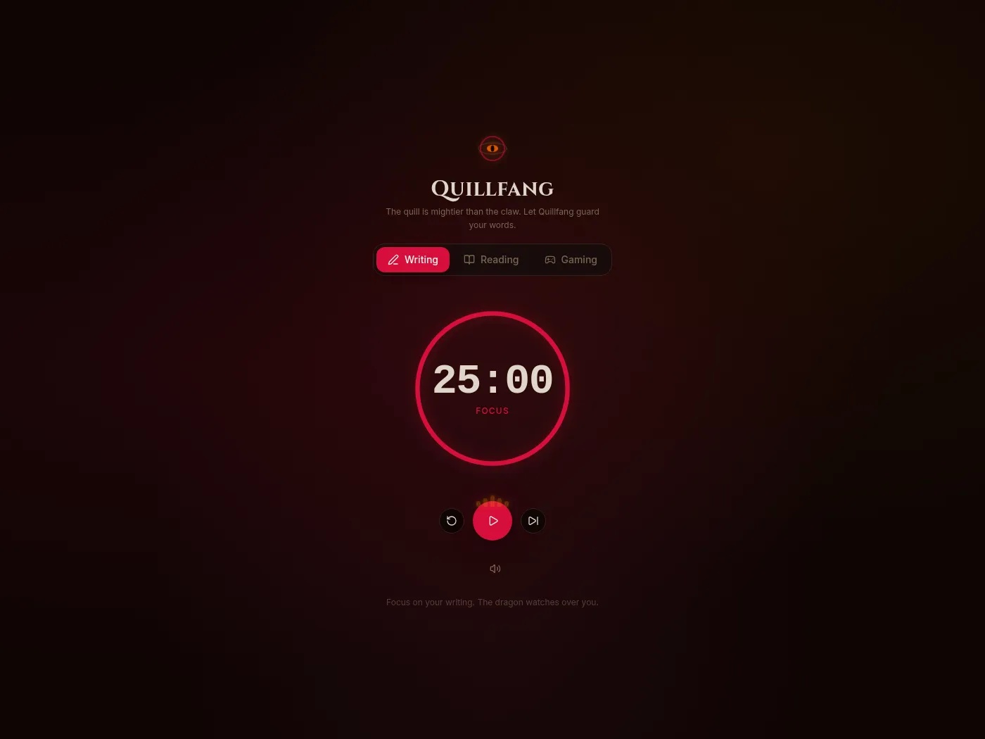 Dragon Pomodoro Timer