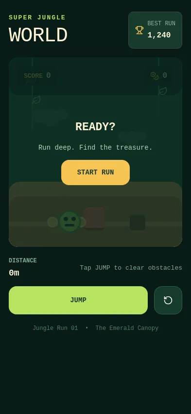 Super Jungle Run