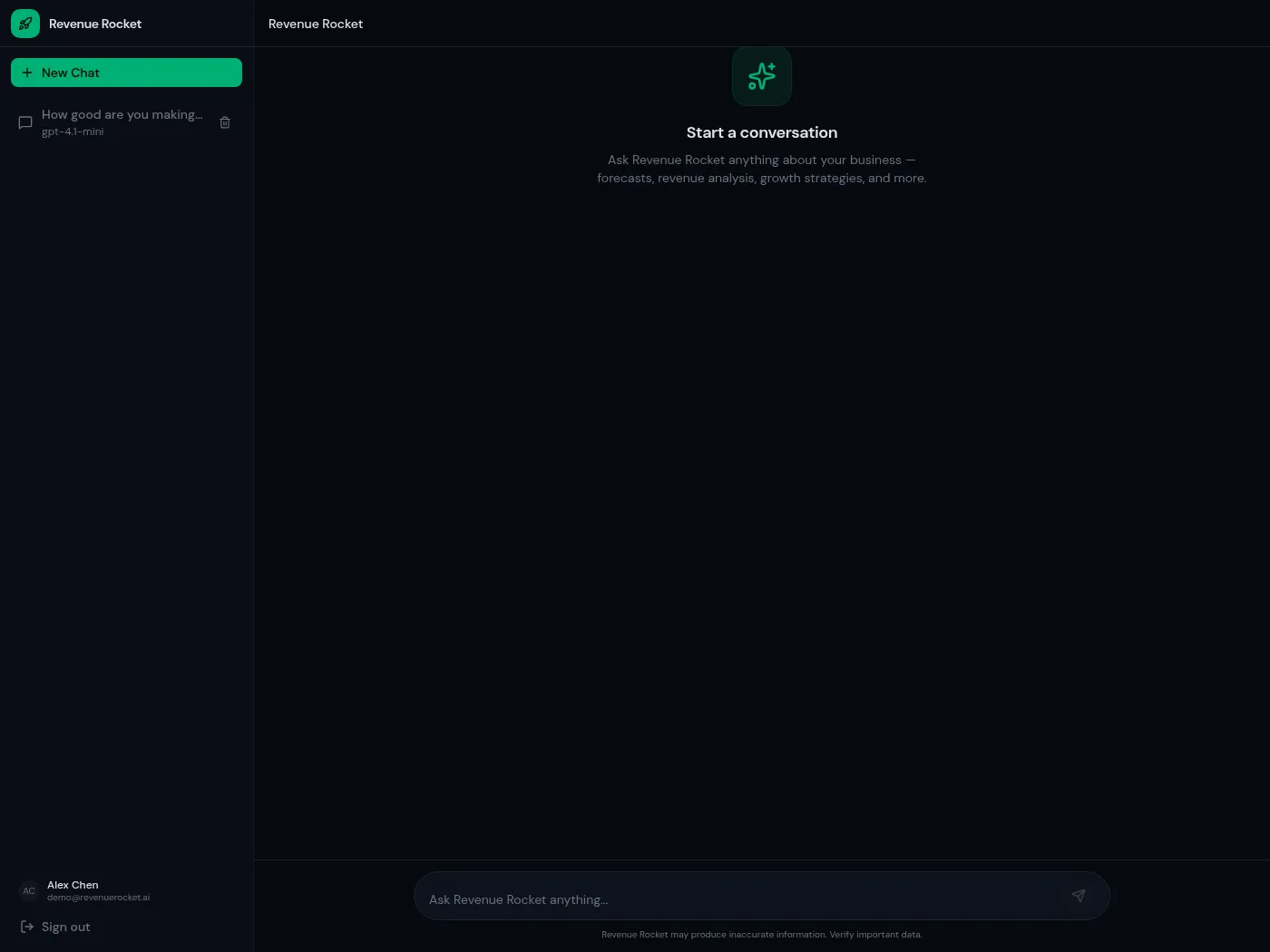 Revenue Rocket App