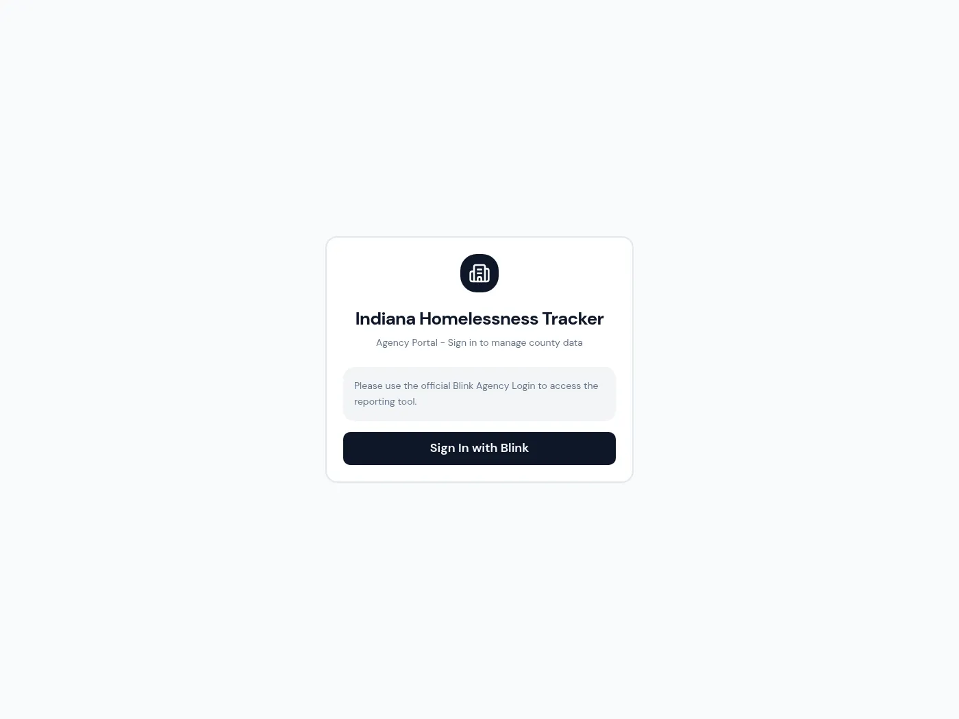 Indiana Homelessness Tracker