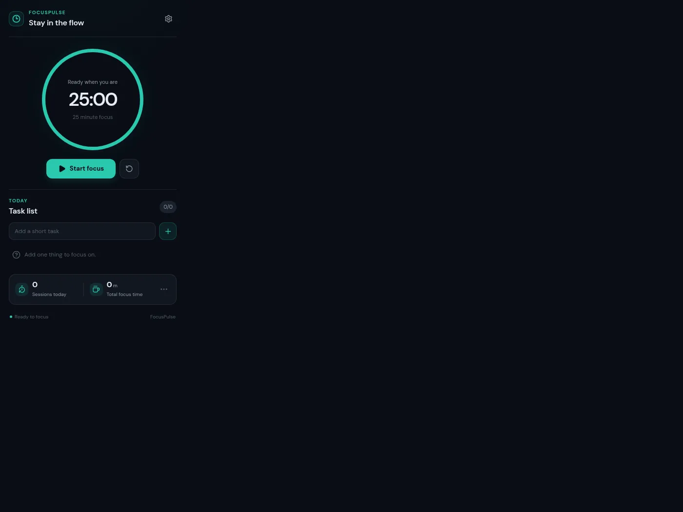 FocusPulse Extension