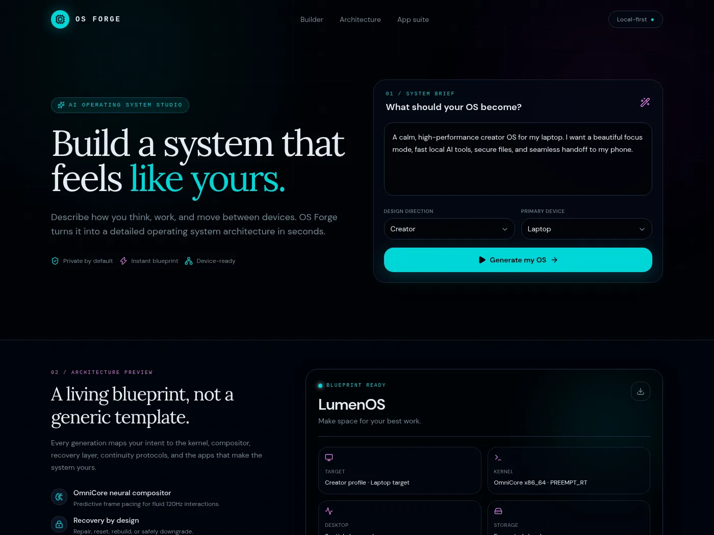 AI OS Builder