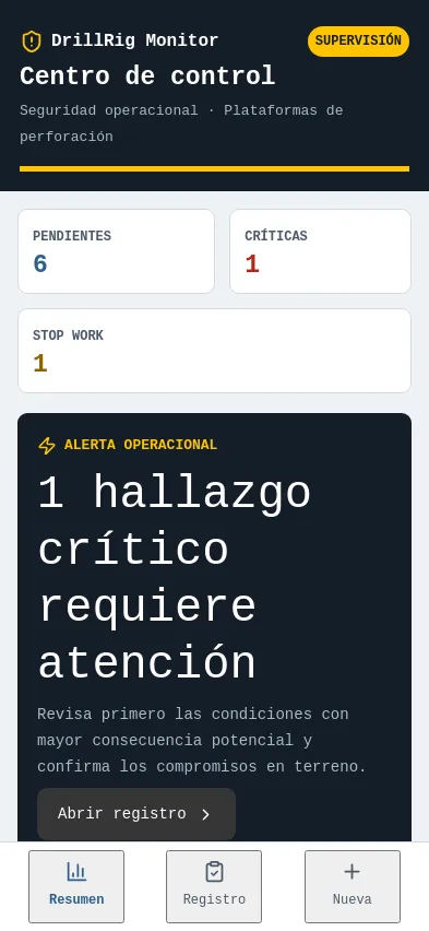 DrillRig Monitor Pro