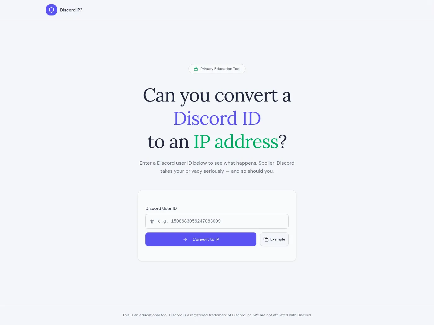 Discord IP Converter