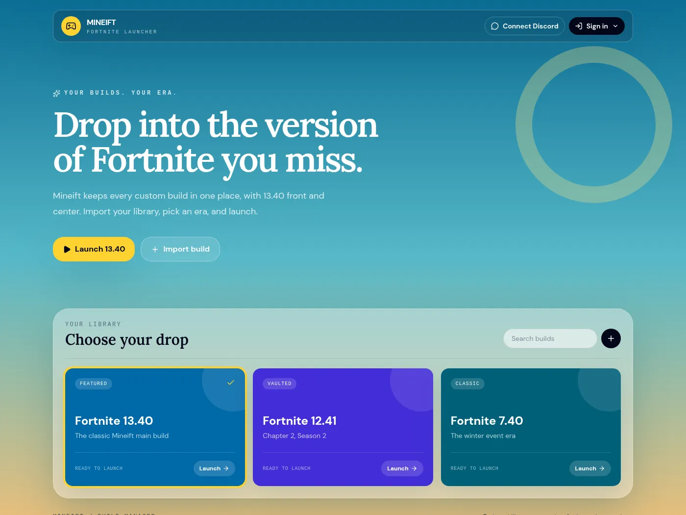 Mineift Fortnite Launcher