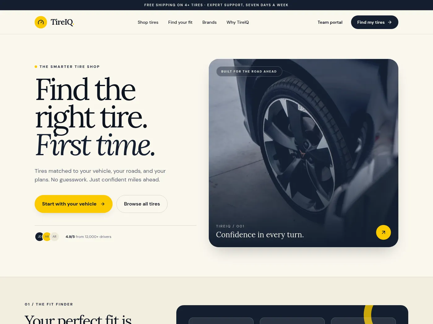 TireIQ E-Commerce Hub