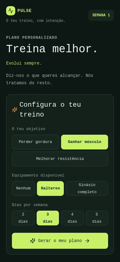 AI Workout Planner
