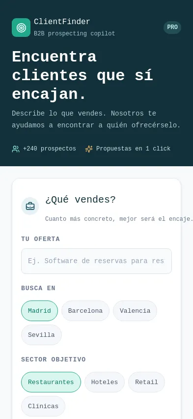 ClientFinder Pro B2B