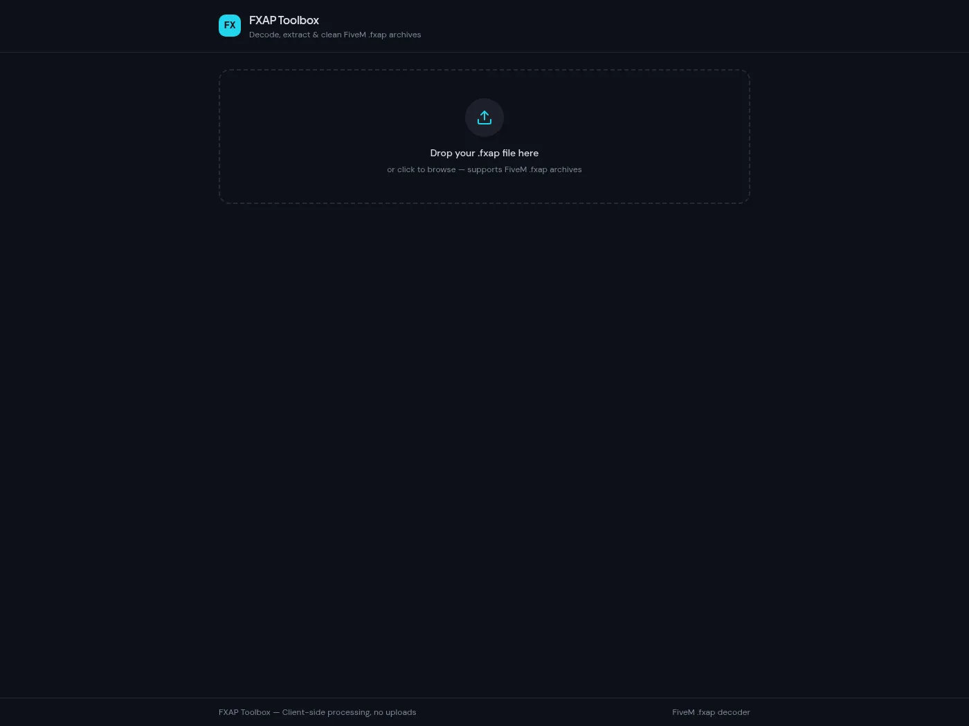 FXAP Toolbox