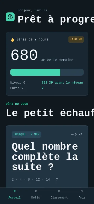 Cerveau+ Brain Trainer