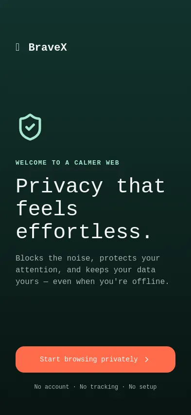 BraveX Browser