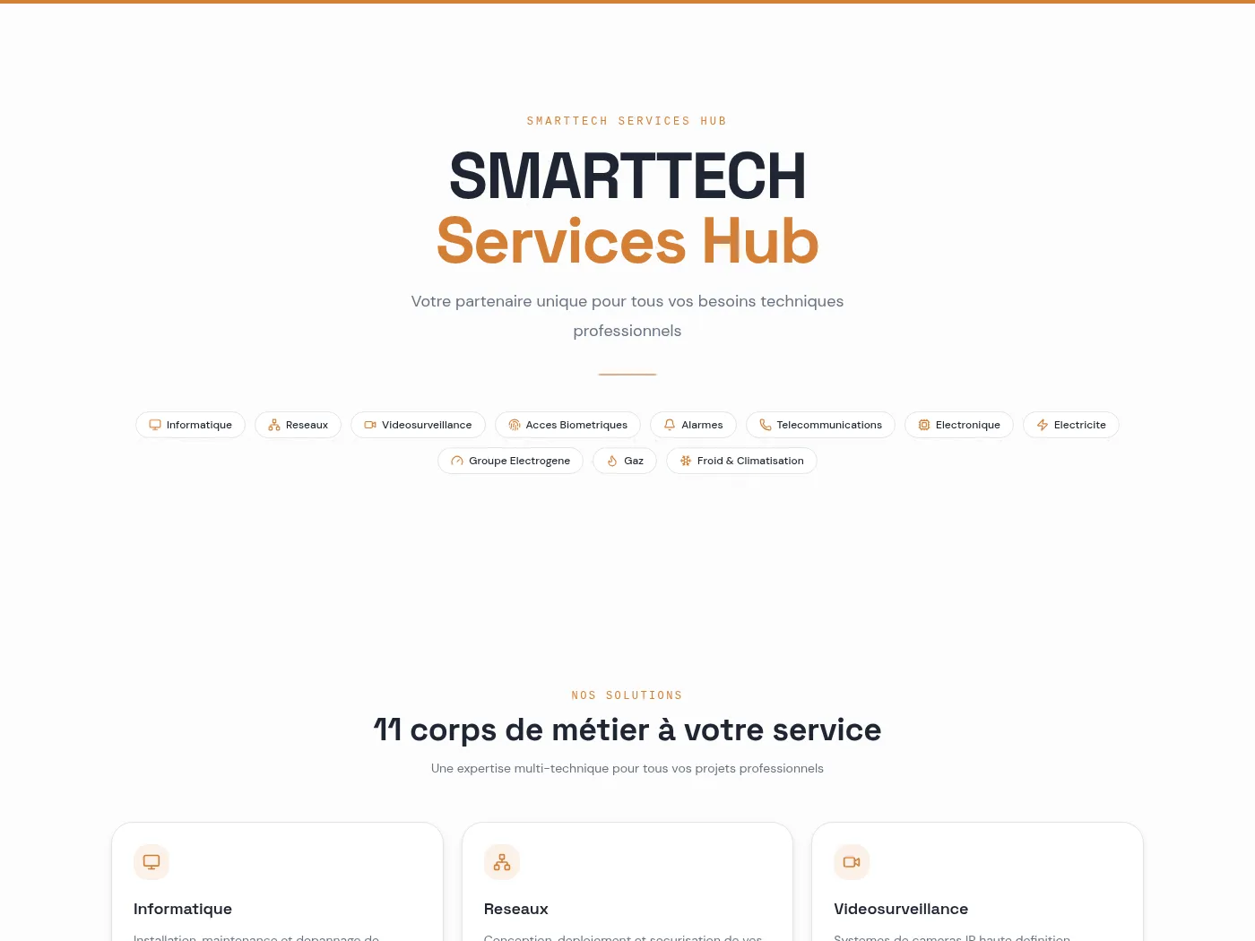 SmartTech Services Hub