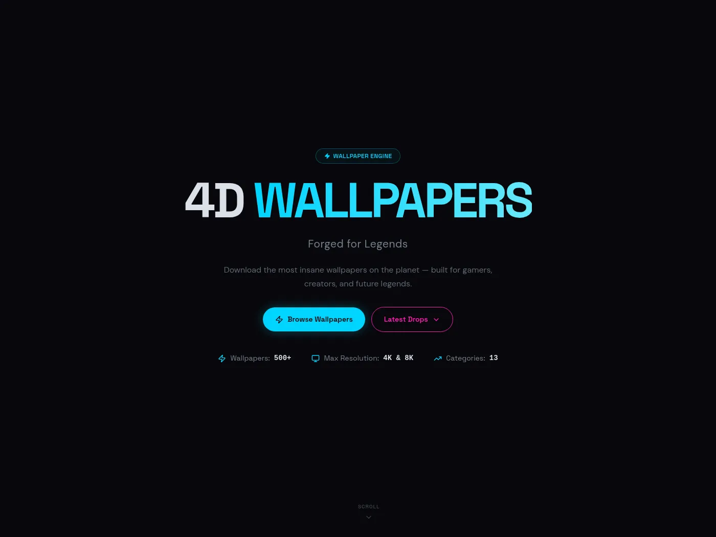 4D Boys' Wallpaper Site