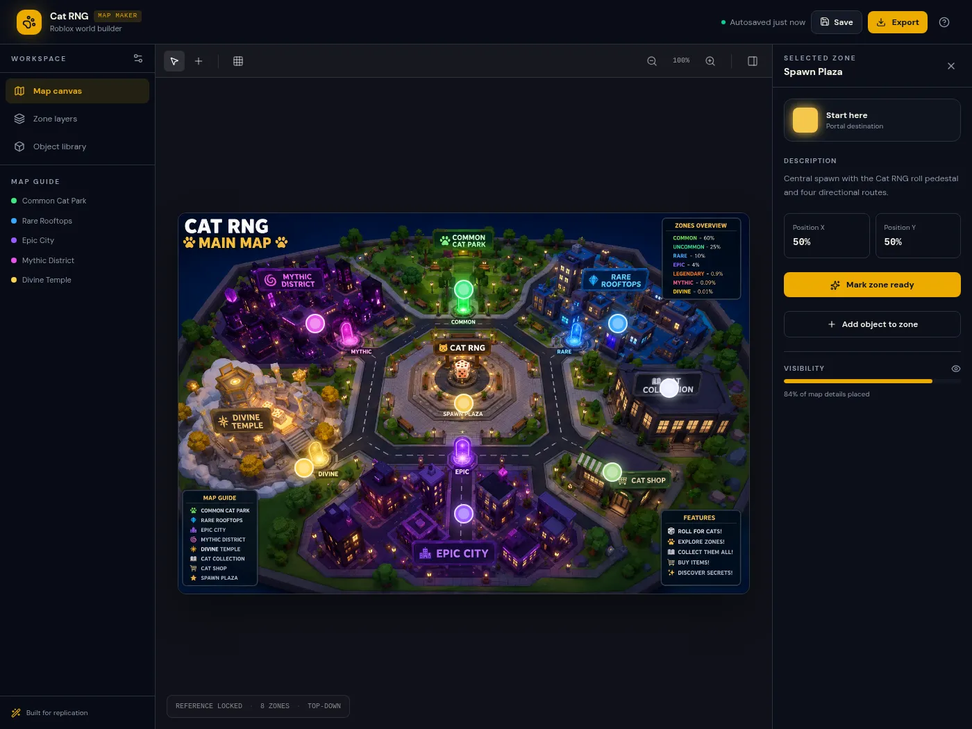 Roblox Game Map Creator