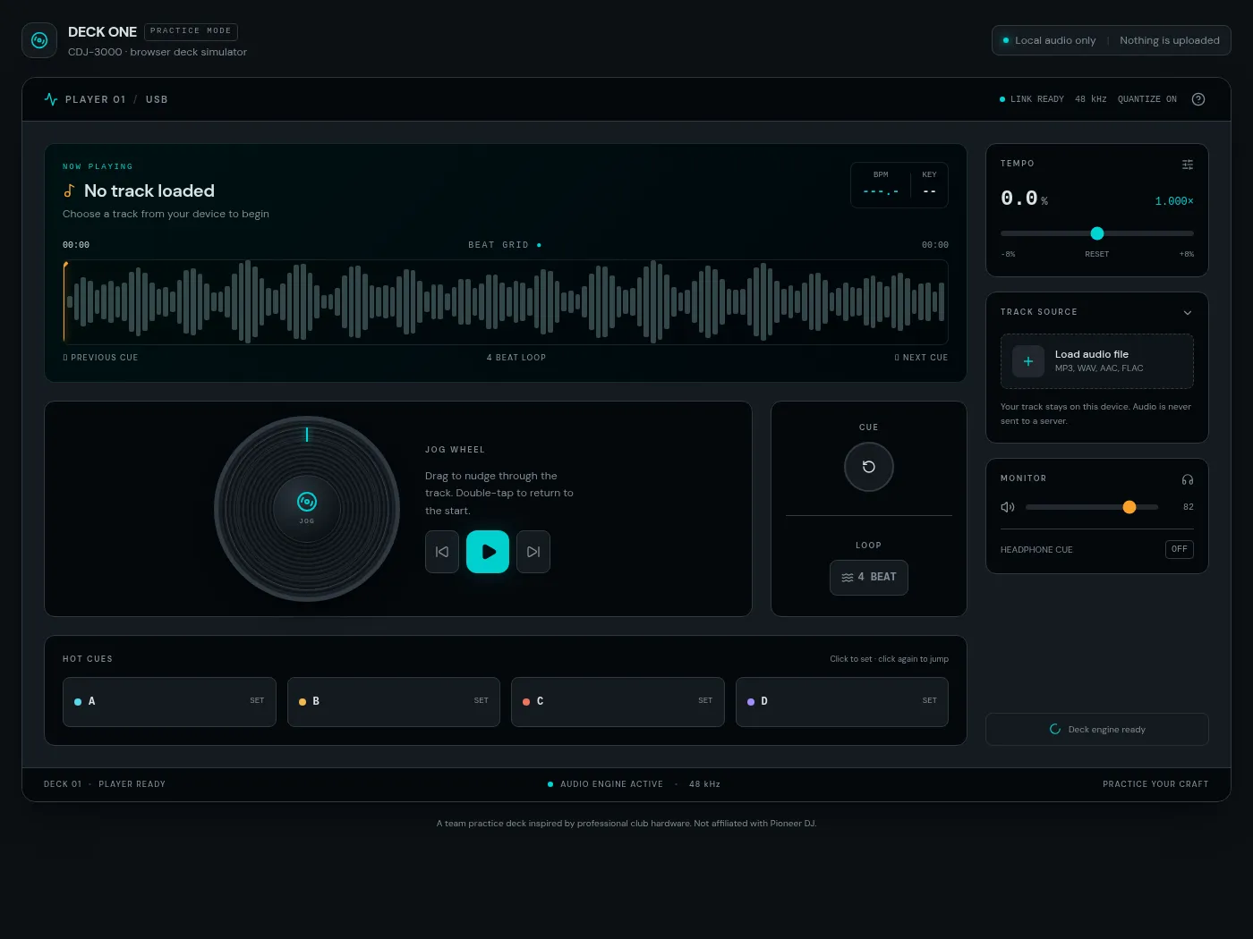 Virtual CDJ-3000 Emulator