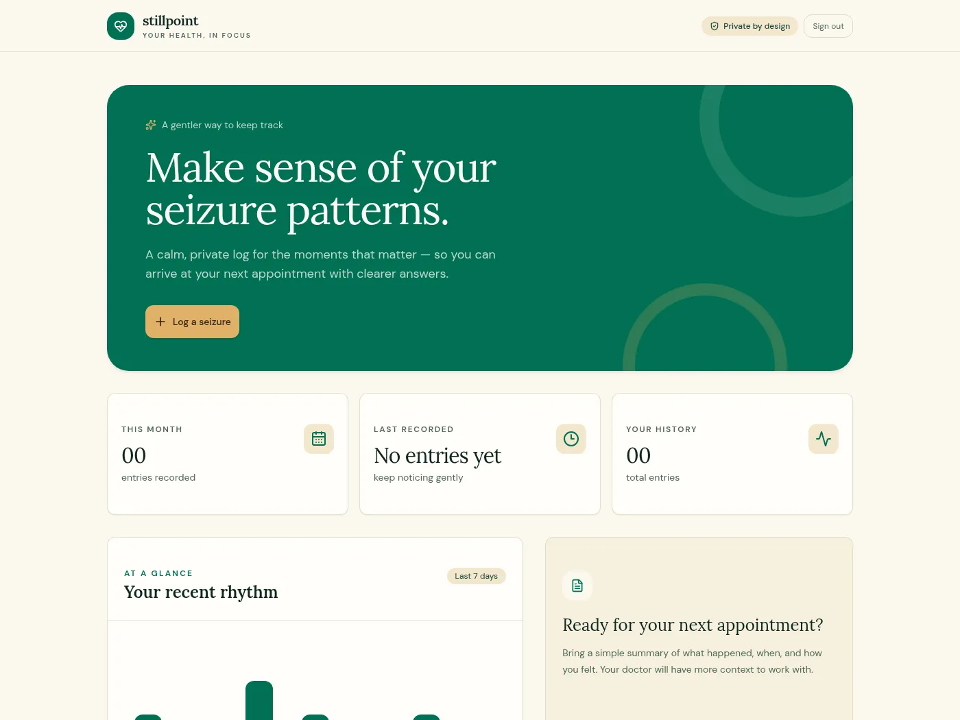Seizure Tracker App