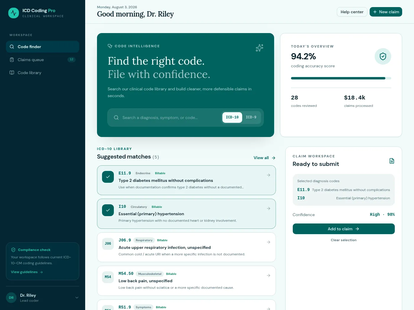 ICD Coding Pro