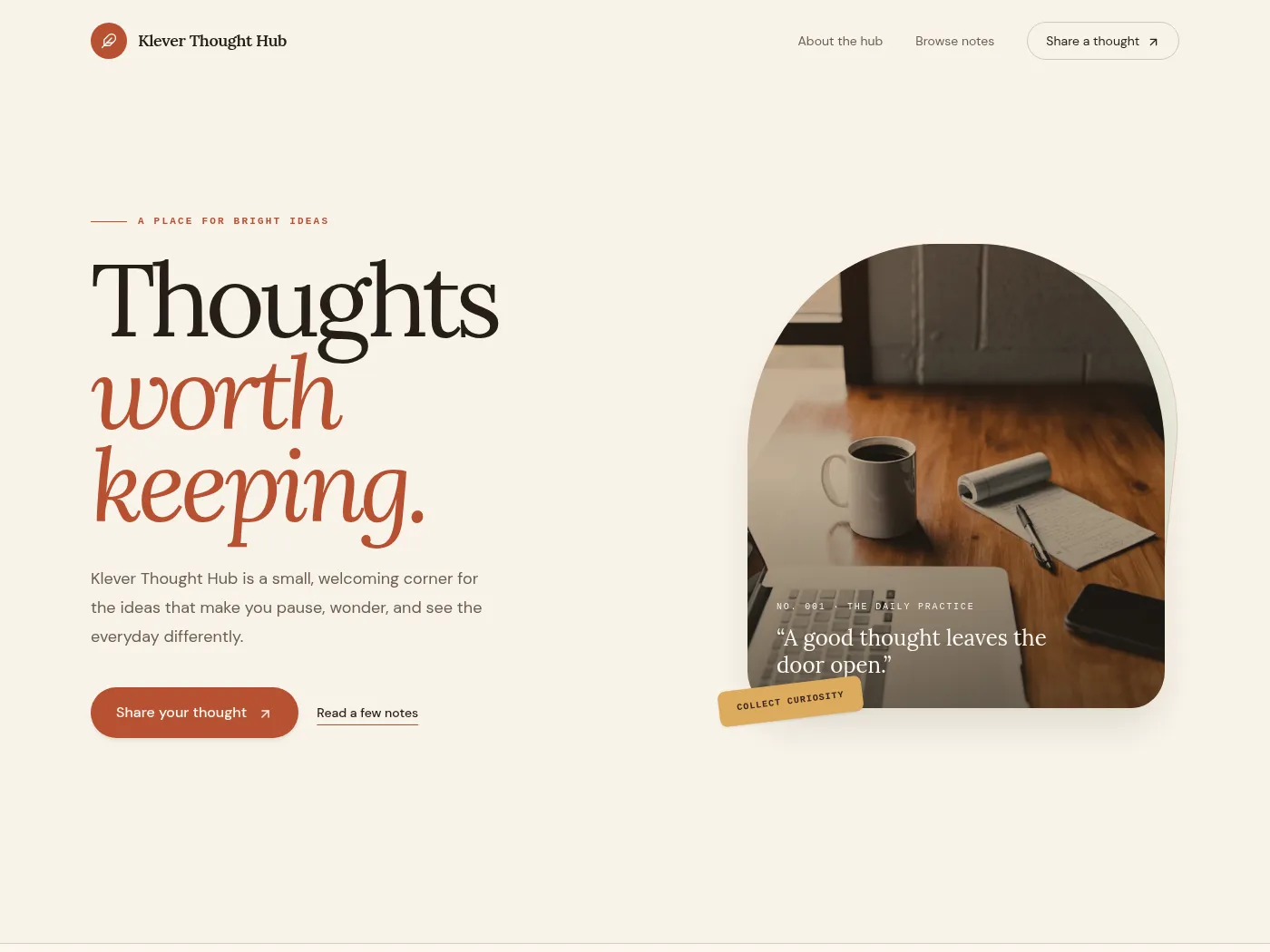 Klever Thought Hub