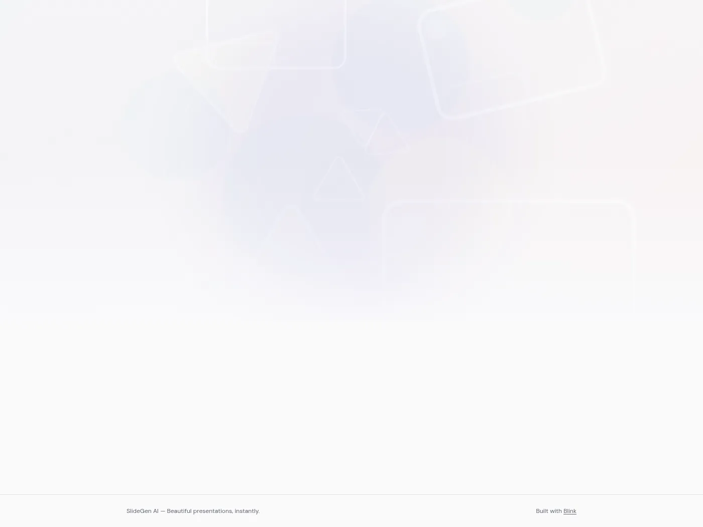 SlideGen AI