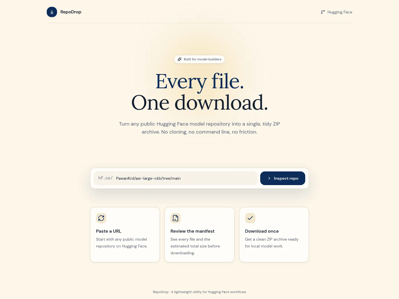 HuggingFace File Downloader