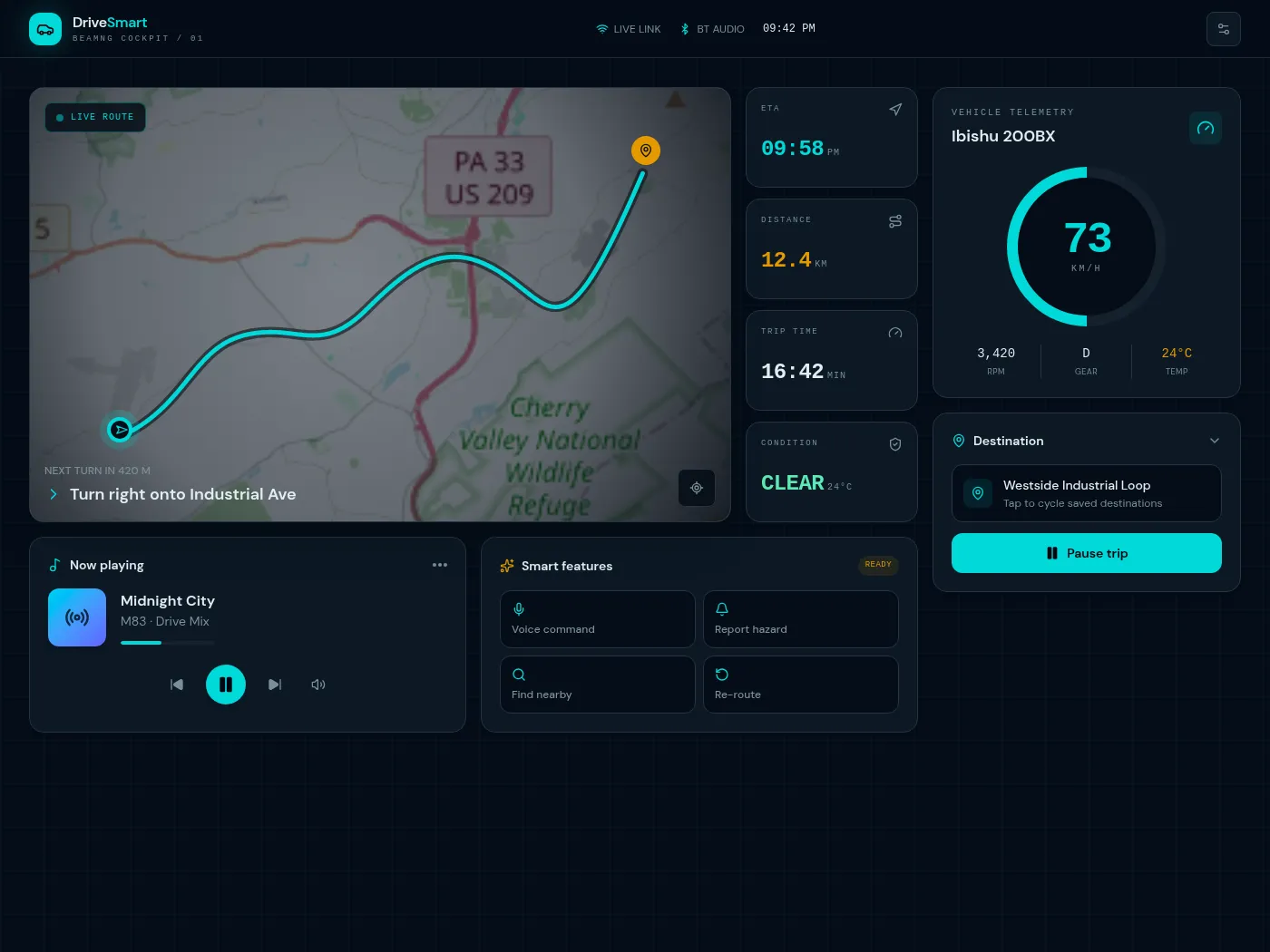 DriveSmart Dashboard