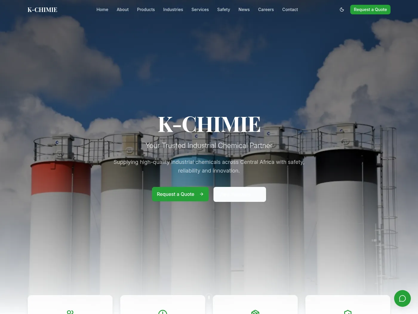 K-CHIMIE Corporate Website