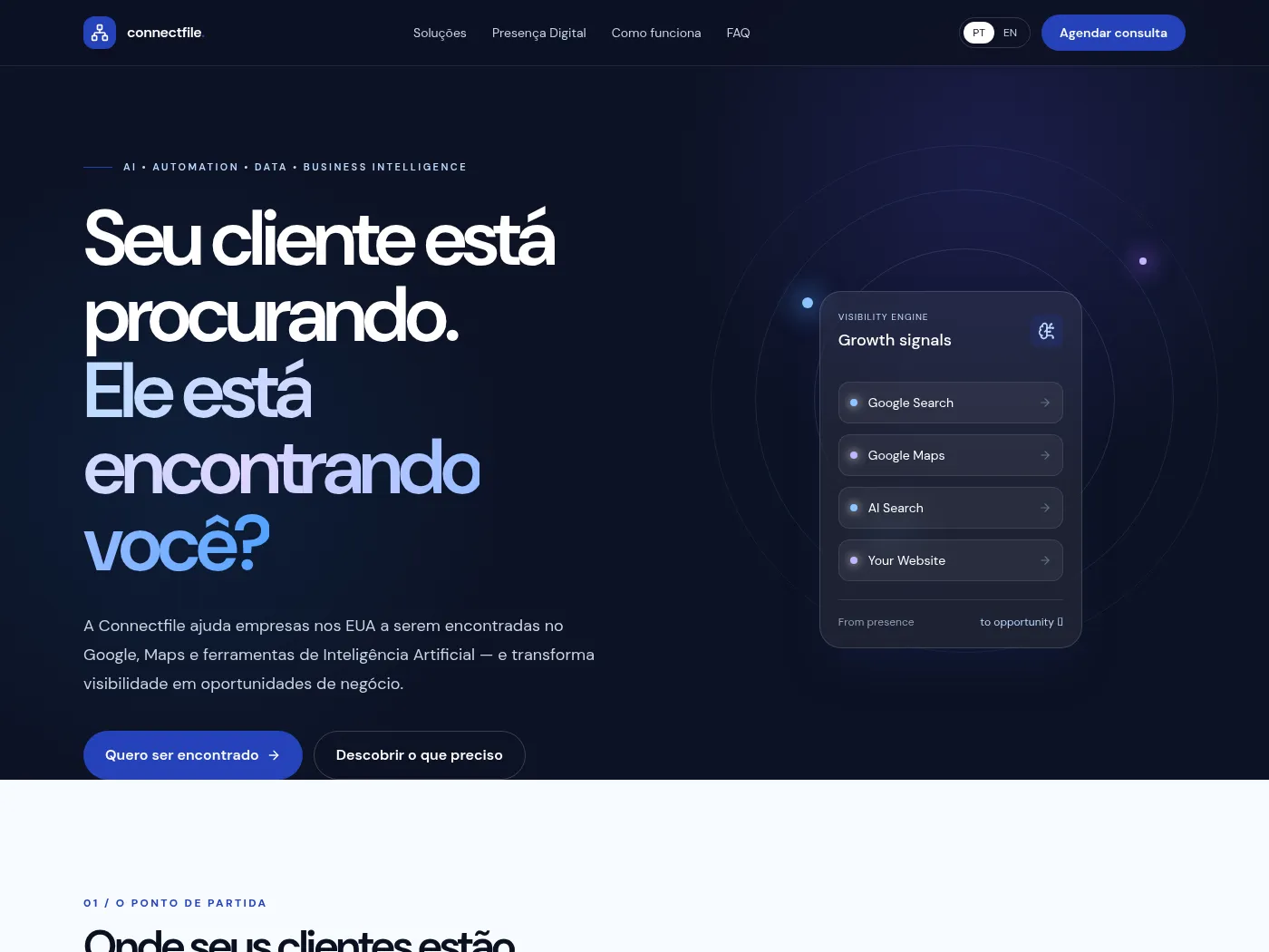 Connectfile AI Growth Site