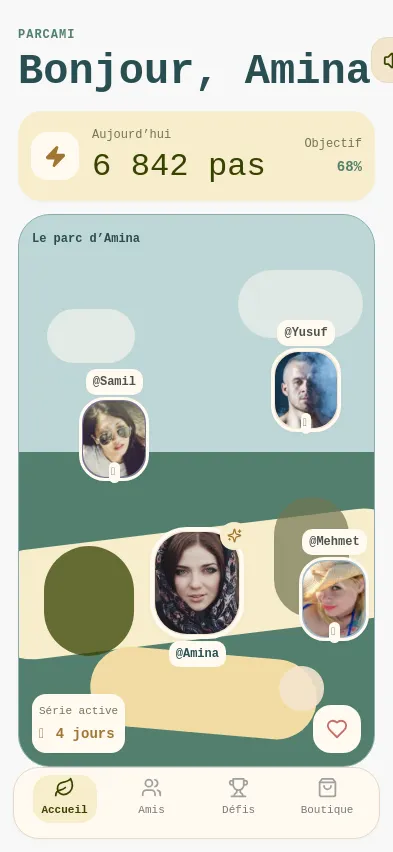 ParcAmi Social Fit