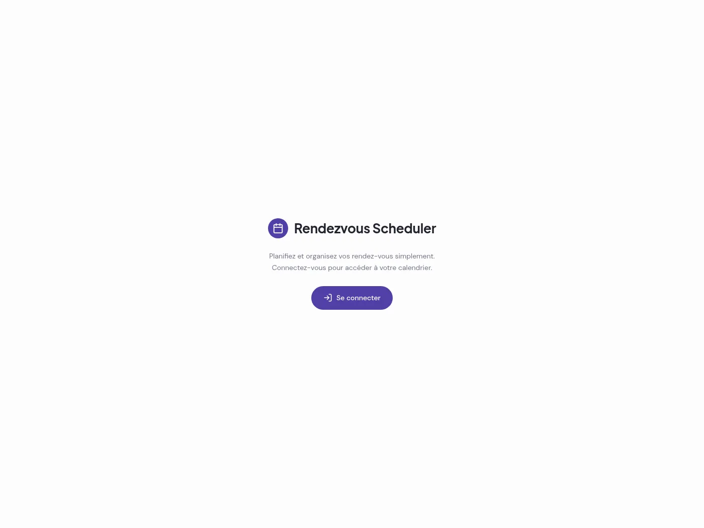 Rendezvous Scheduler