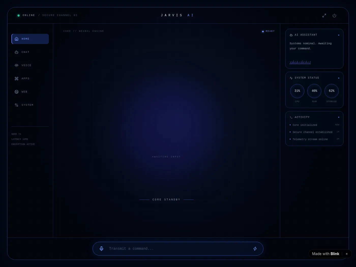 JARVIS AI Console