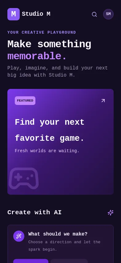 Studio M AI Suite