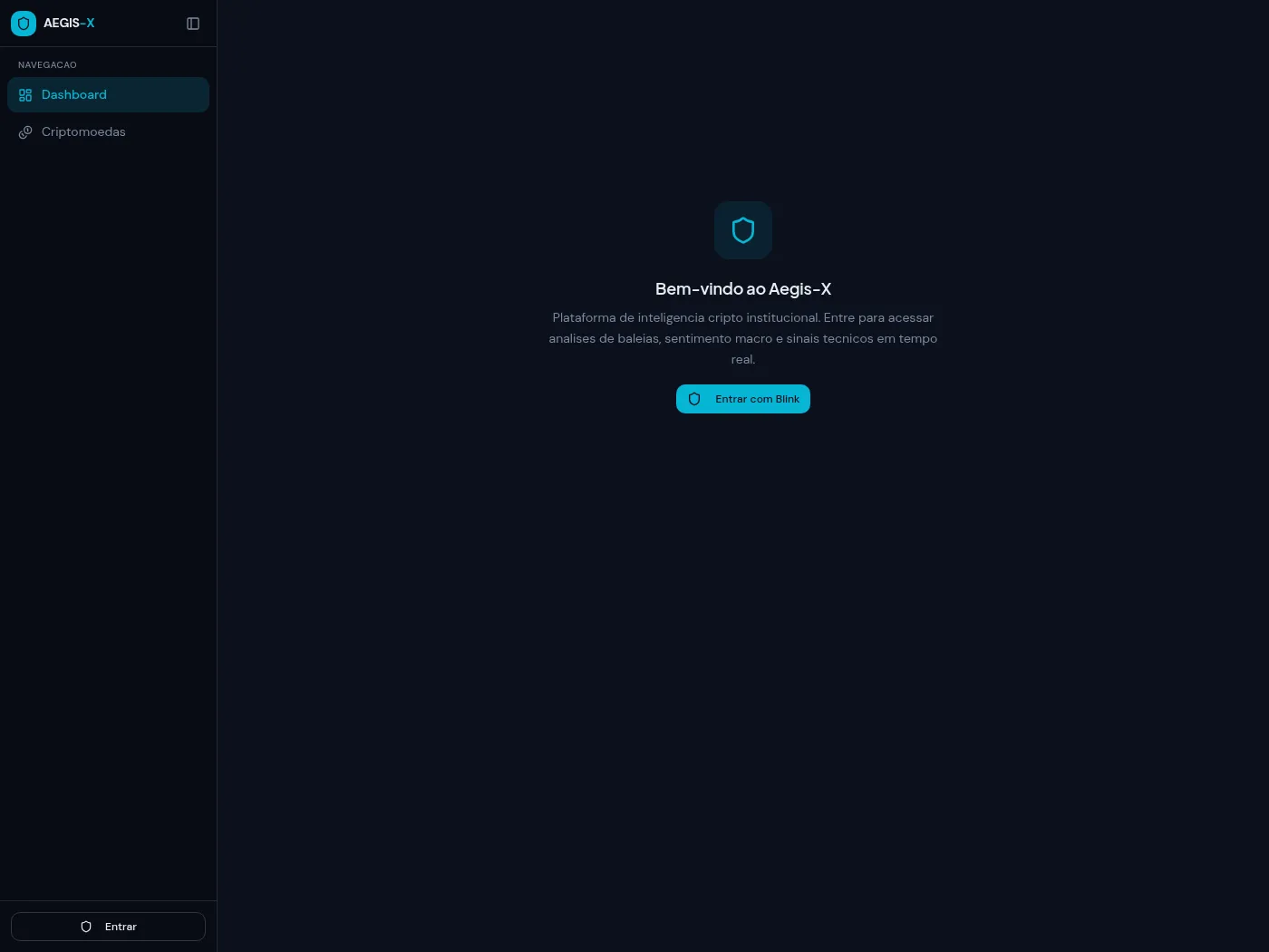 Aegis-X Crypto Intelligence