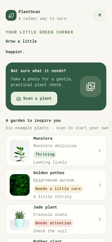 PlantScan AI