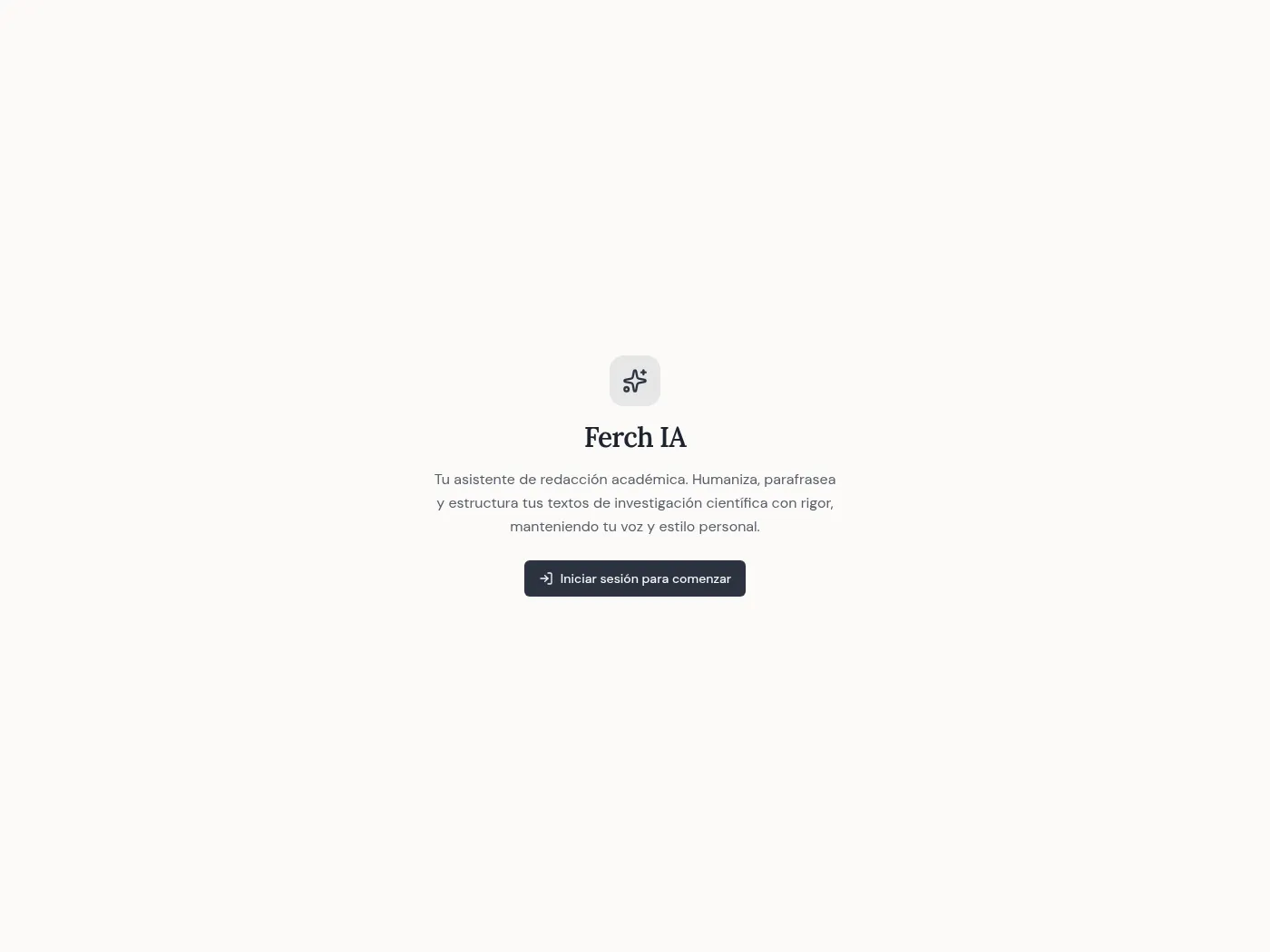 Ferch IA Academic Writer
