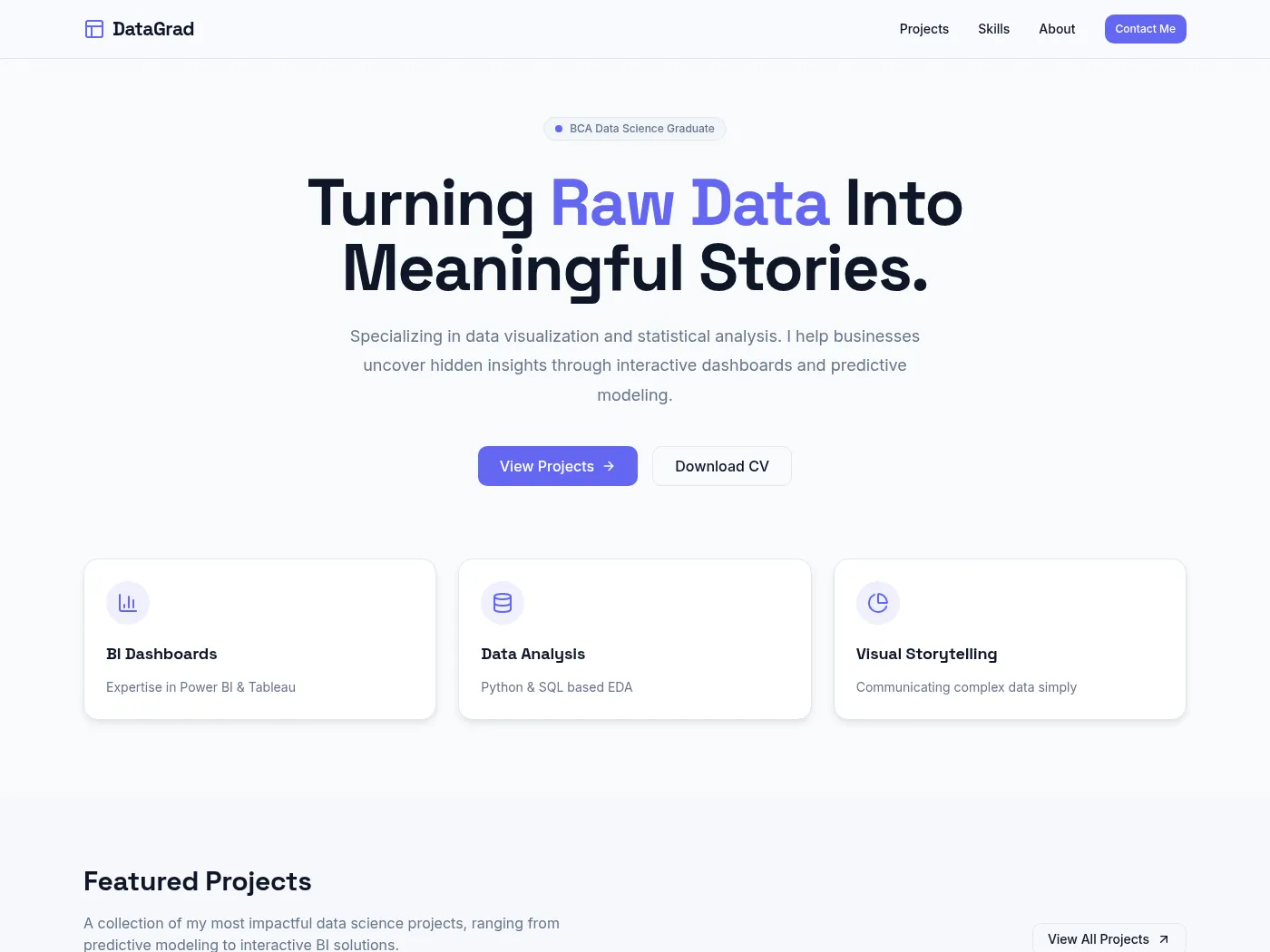 Data Science Grad Portfolio