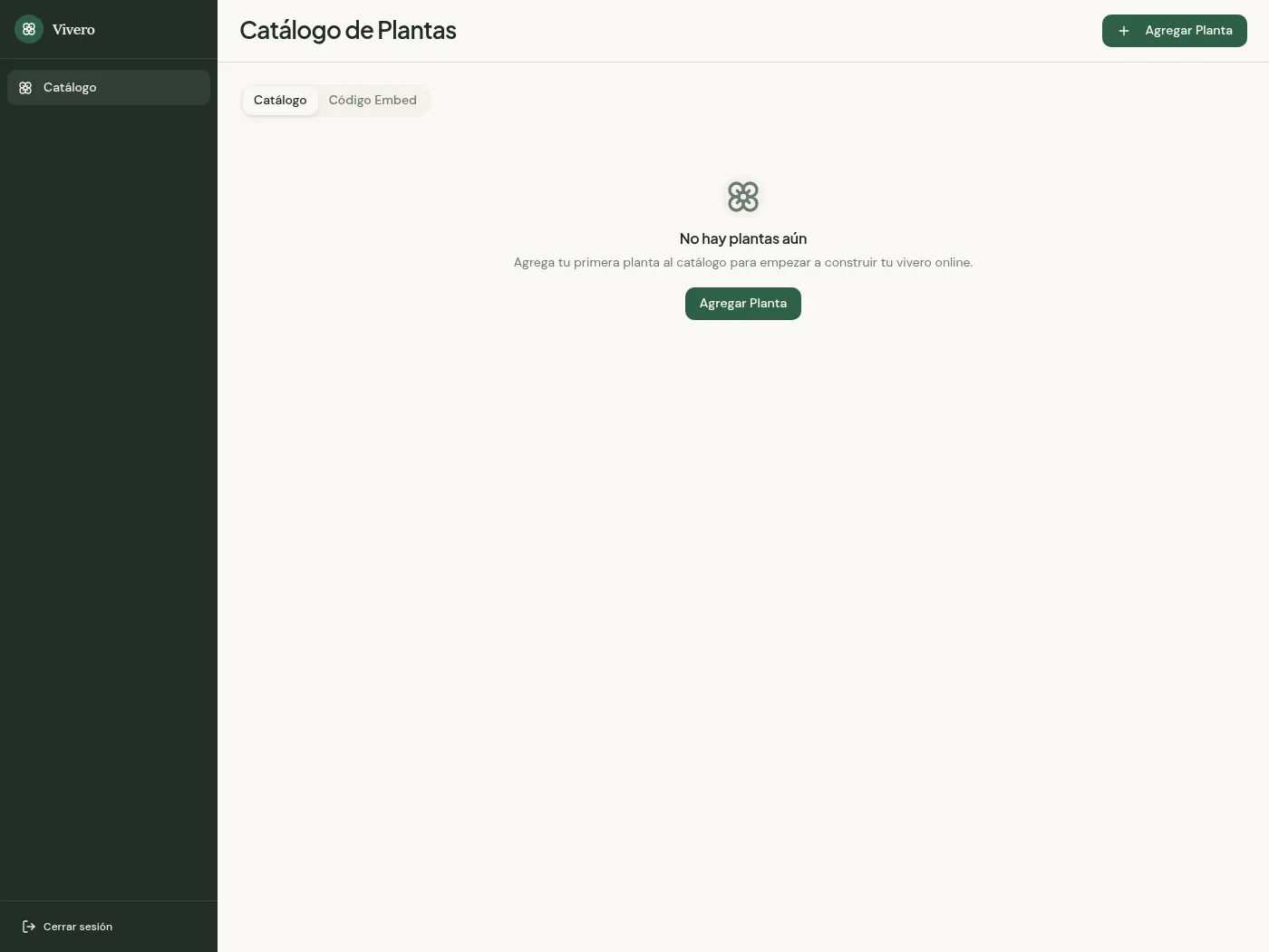 Vivero Embeddable Widget