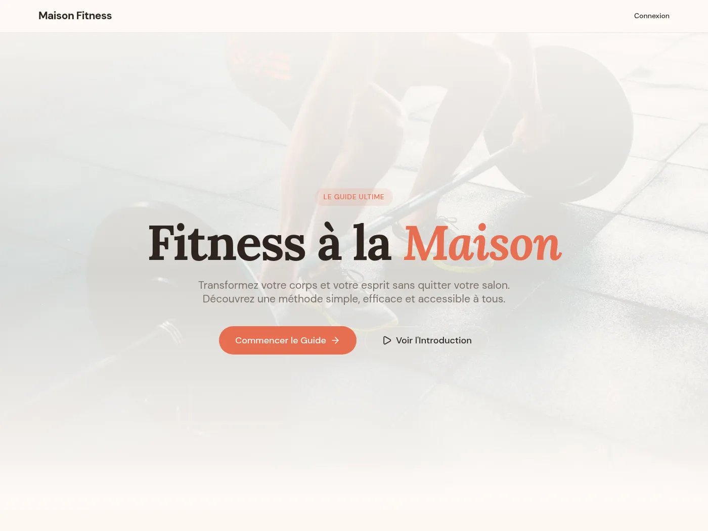 Maison Fitness Guide