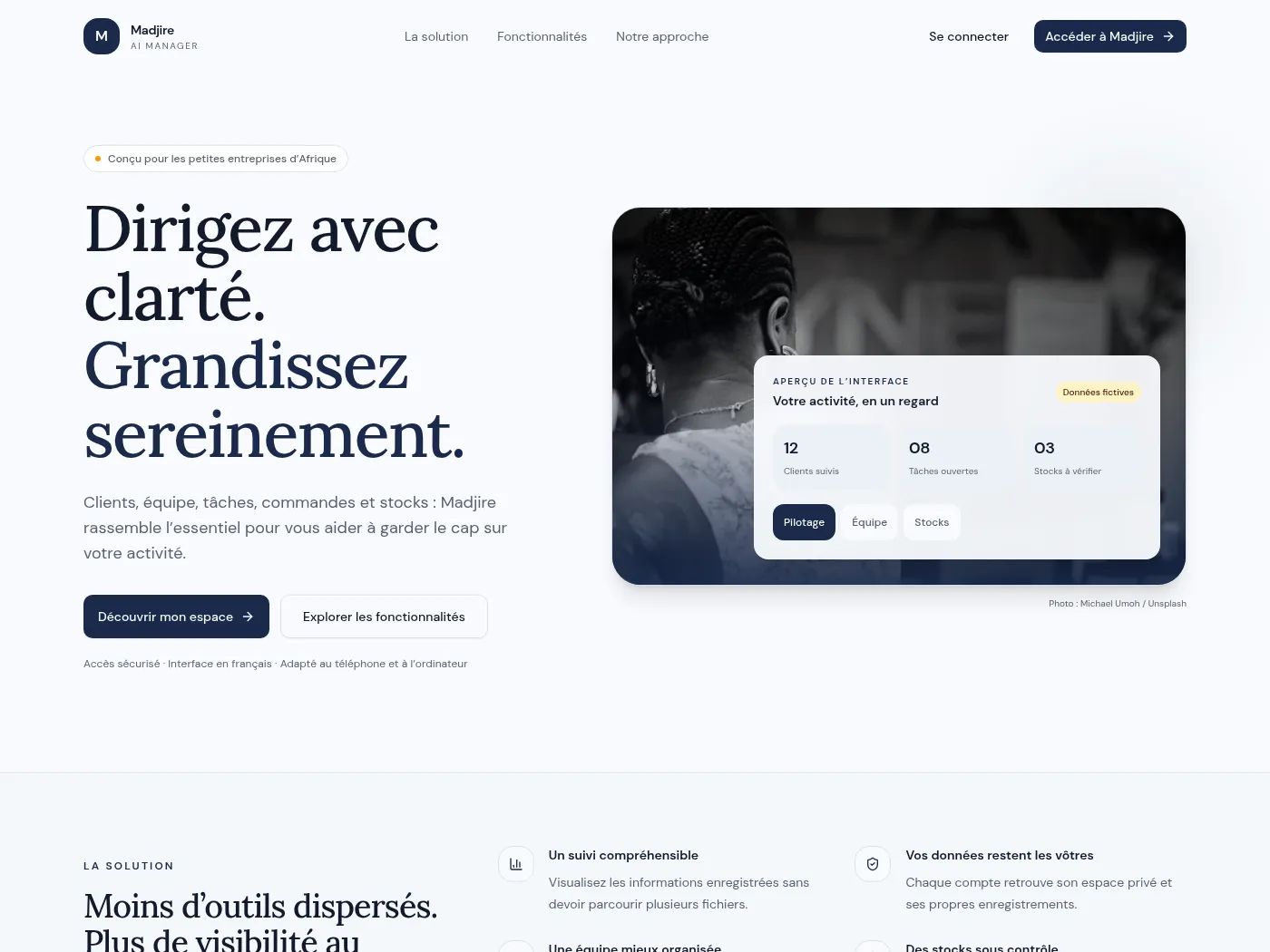 Madjire AI Manager