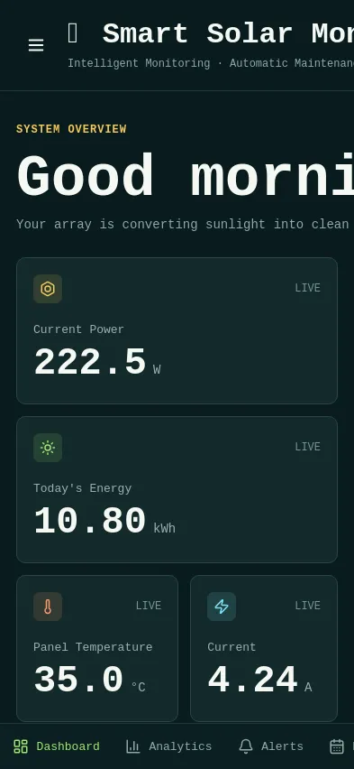 Smart Solar Monitor