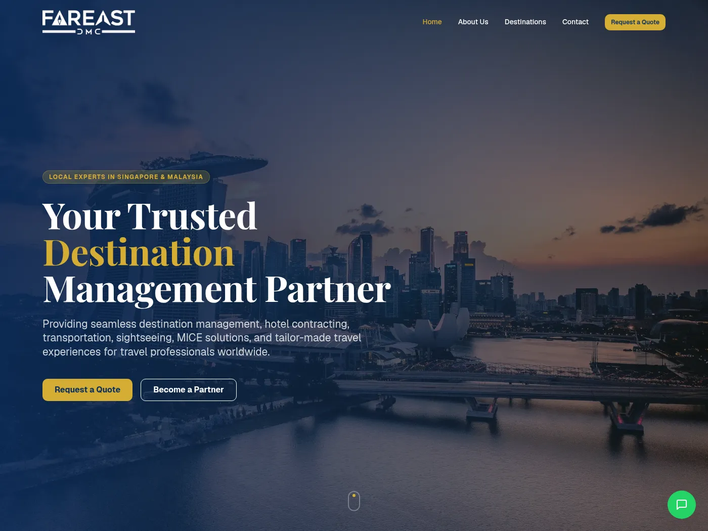 Far East DMC Website