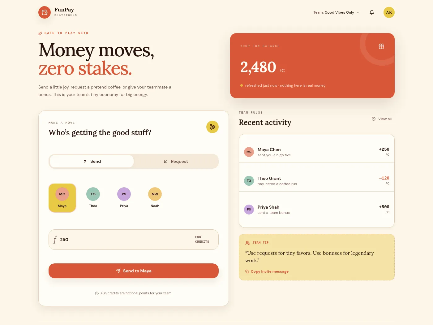 FunPay Playground