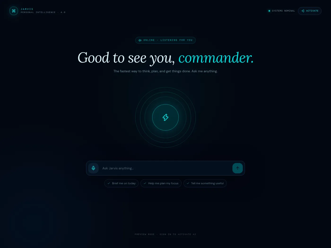 Jarvis Assistant
